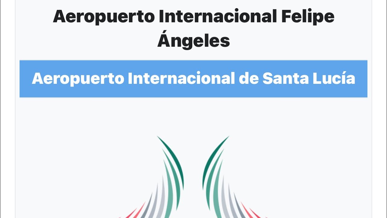 AIFA aeropuerto internacional Felipe angeles como llegar y como es a ...