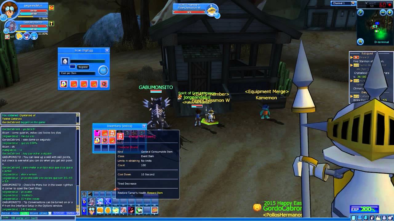 ESCANEANDO 200 2015 EASTER GIFT BOX DIGIMON MASTER - YouTube