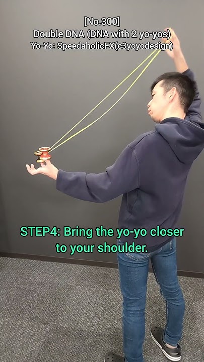 [No.300]🪀Today's Yo-Yo Trick & Tutorial : Double DNA (DNA with 2 yo-yos)🧬🧬 #yoyo #yoyotricks ...