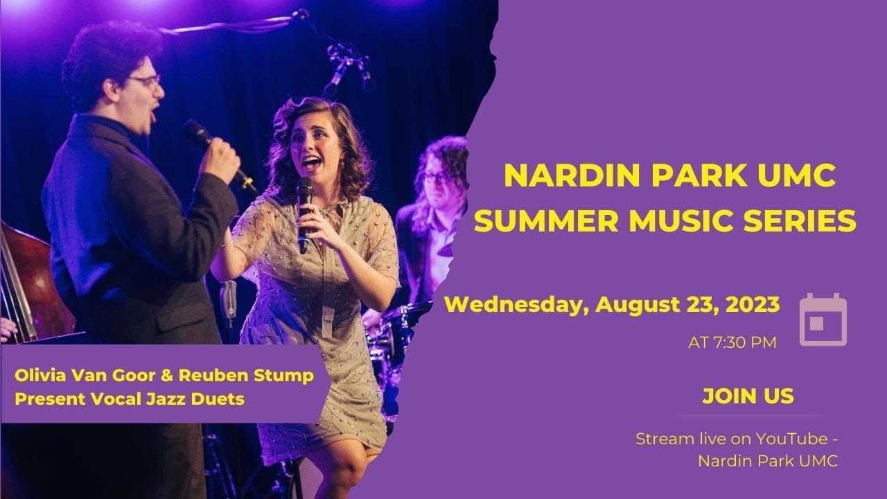 Olivia Van Goor & Reuben Stump Present Vocal Jazz Duets - August 23 ...