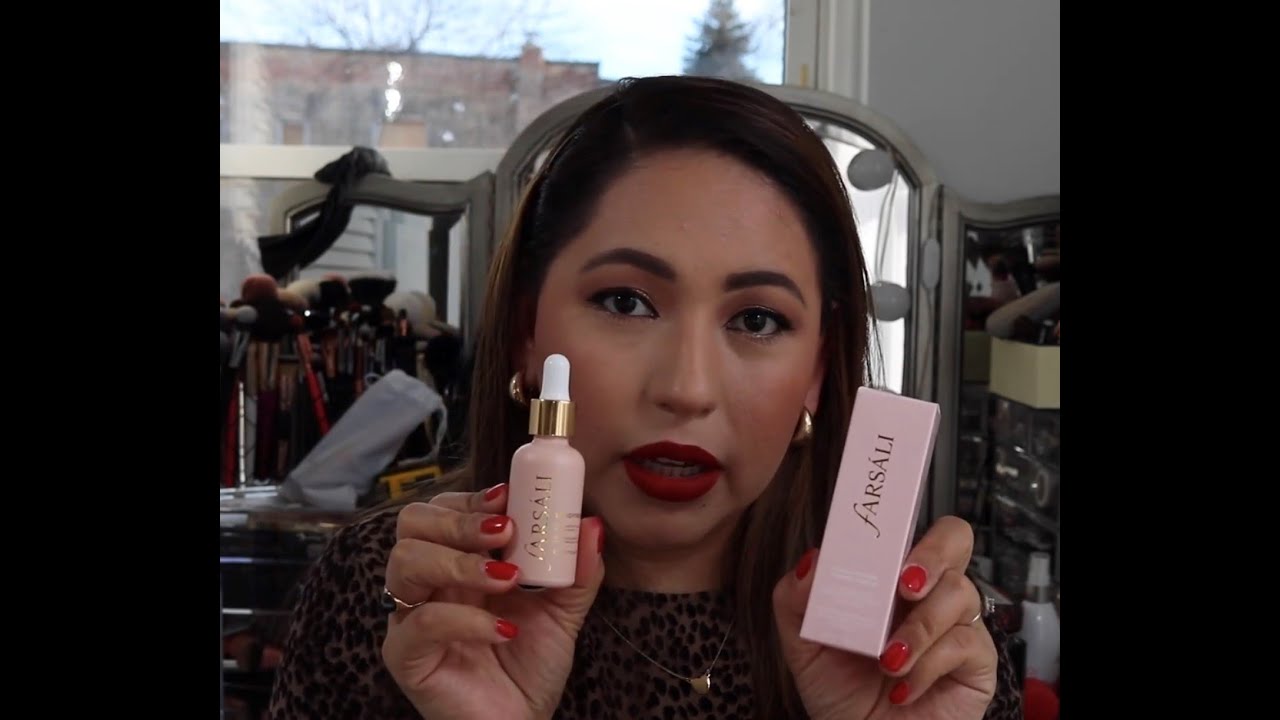 Farsalí Liquid Powder I First Impressions & Full Day Wear test - YouTube
