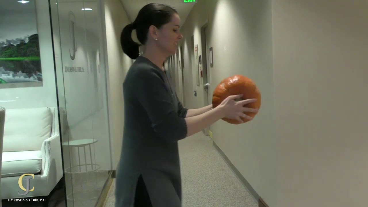 Jimerson & Cobb - Pumpkin Bowling 2018 - YouTube