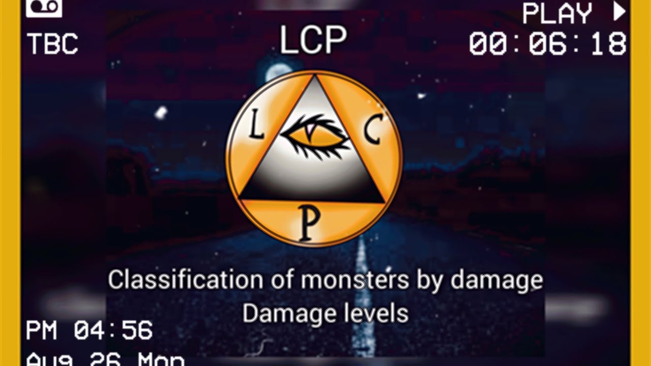 classification of Monsters by damage level - YouTube