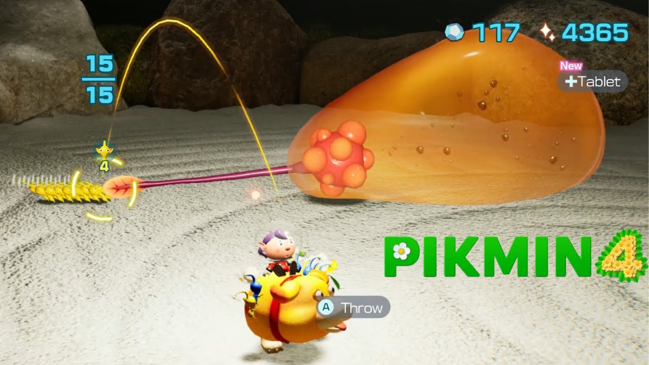 Pikmin 4 Blossoming Arcadia - Secluded Courtyard Gameplay Switch - YouTube