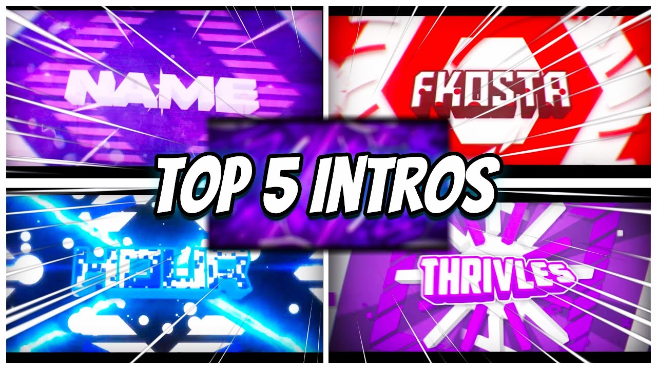 Top 5 Insane Intros I Mixed Intro Top Monday!! I I couldn't finish it ...