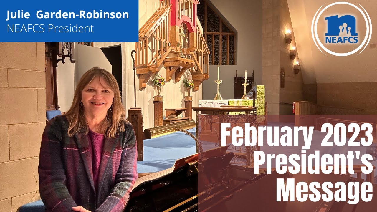NEAFCS 2023 Feb President Message - YouTube