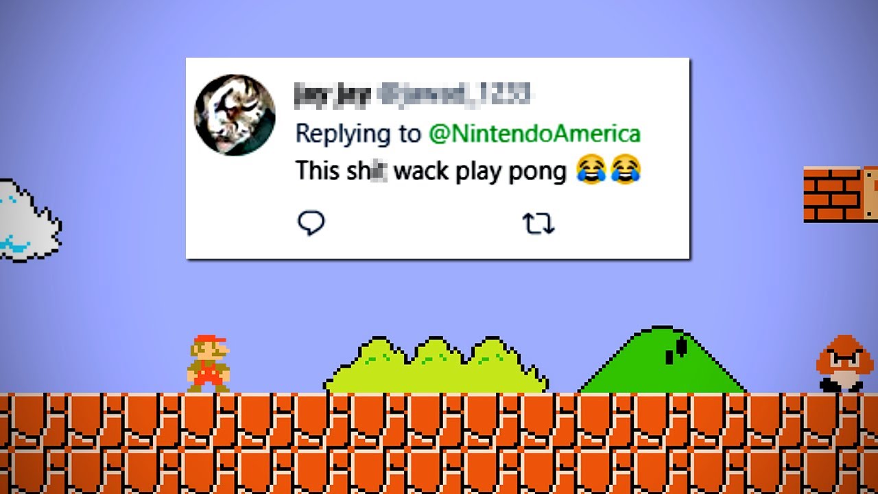 Twitter's Reaction to Super Mario Bros - YouTube