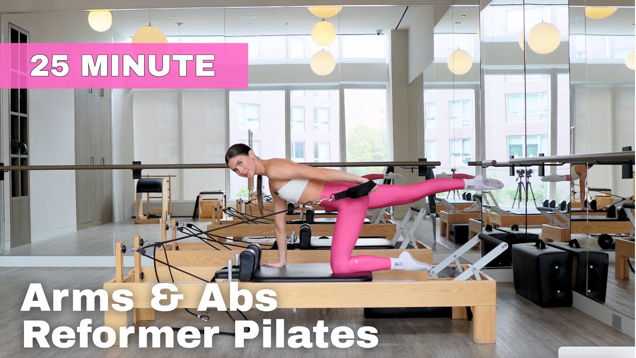 25 MIN UPPER BODY & CORE REFORMER PILATES - YouTube