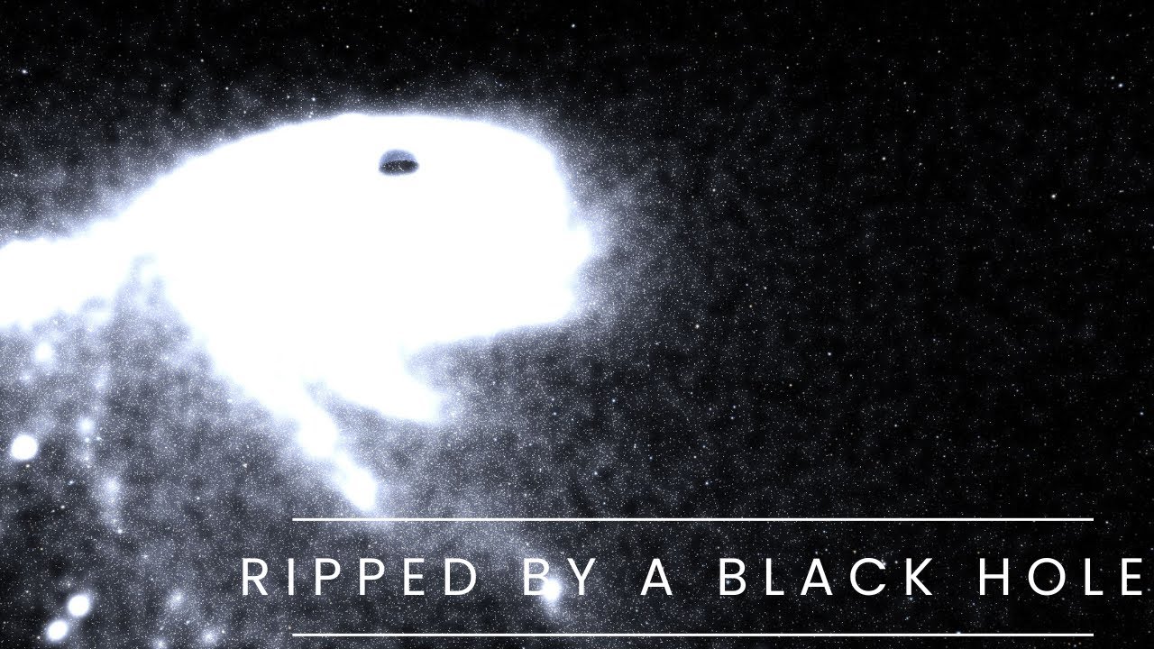 Stellar Catastrophe: A Star Torn Apart by a Black Hole | 4K - YouTube