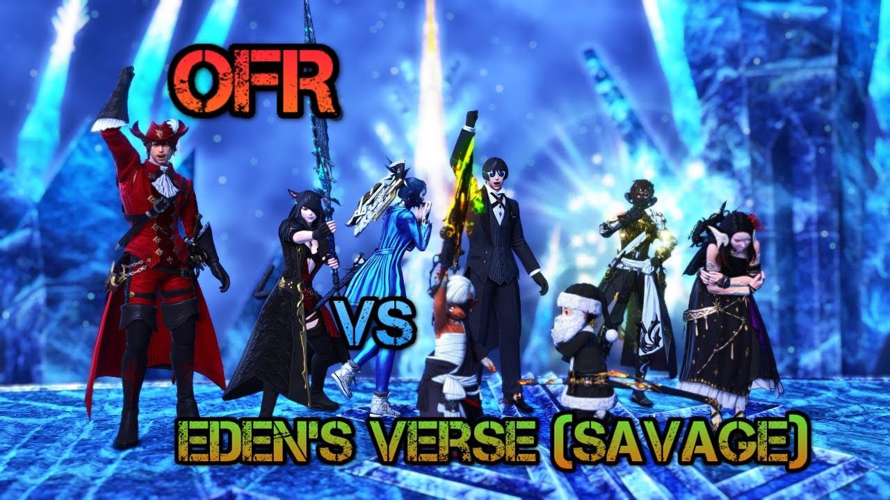 ALL BOSSES - Eden's Verse (SAVAGE) min iLvL/no Echo - Gunbreaker PoV ...