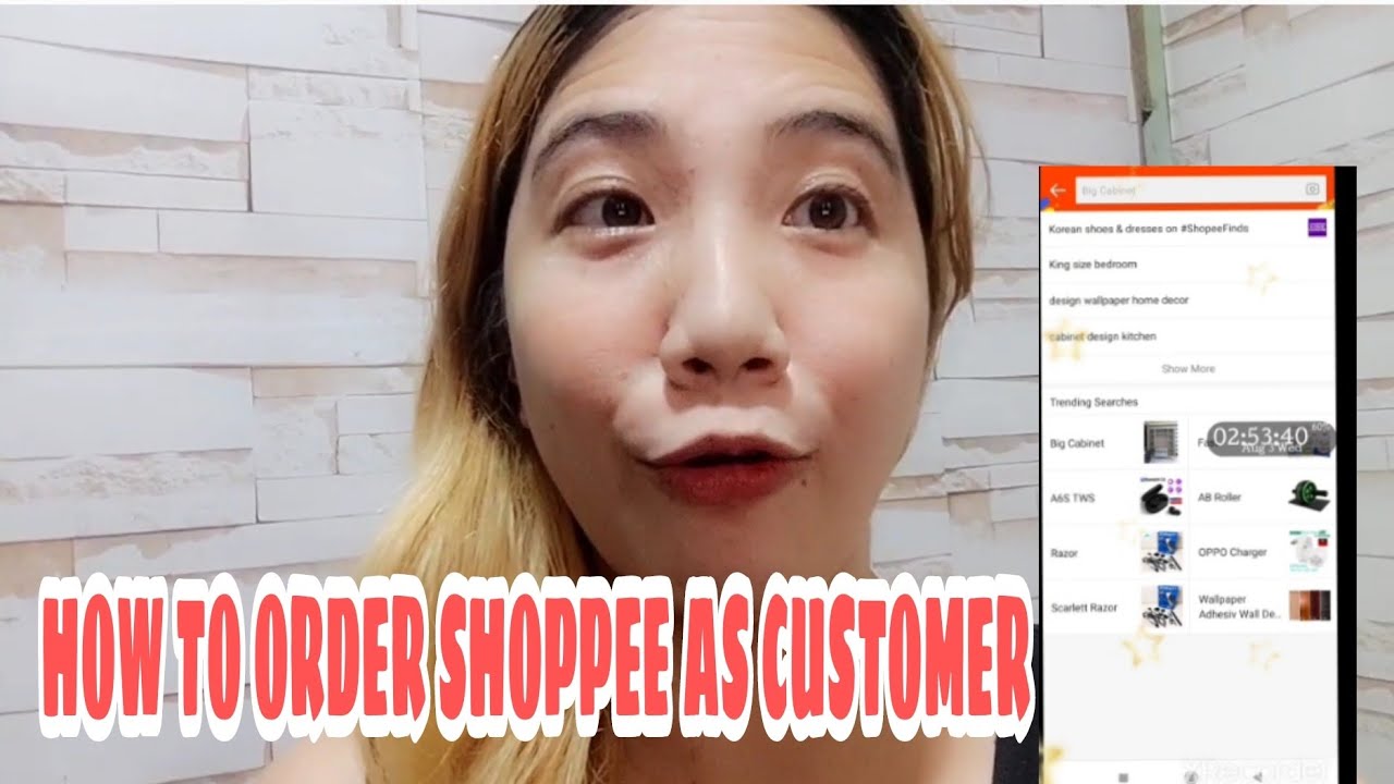 SHOPPEE ORDER AS A CUSTOMER...TIPS +IDEAS - YouTube