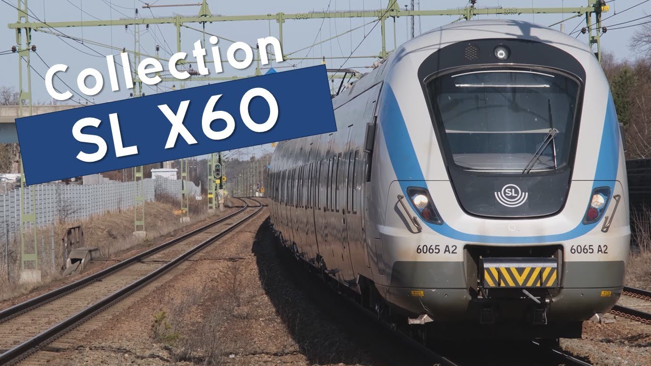 Trains of Sweden - SL X60 - YouTube