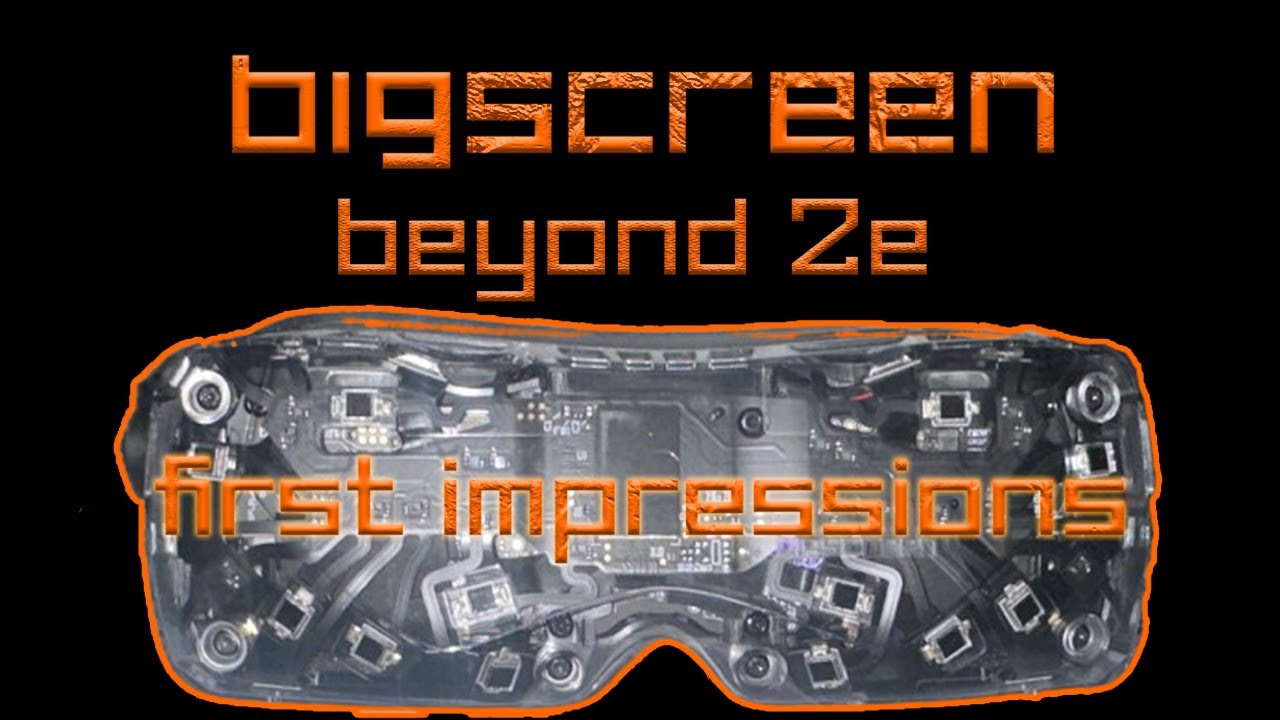 Bigscreen Beyond 2e First Impressions/Review - YouTube