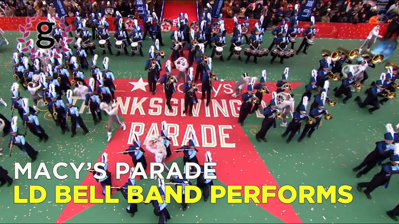 L.D. Bell Blue Raider Band Shines in the Macy’s Thanksgiving Day Parade ...