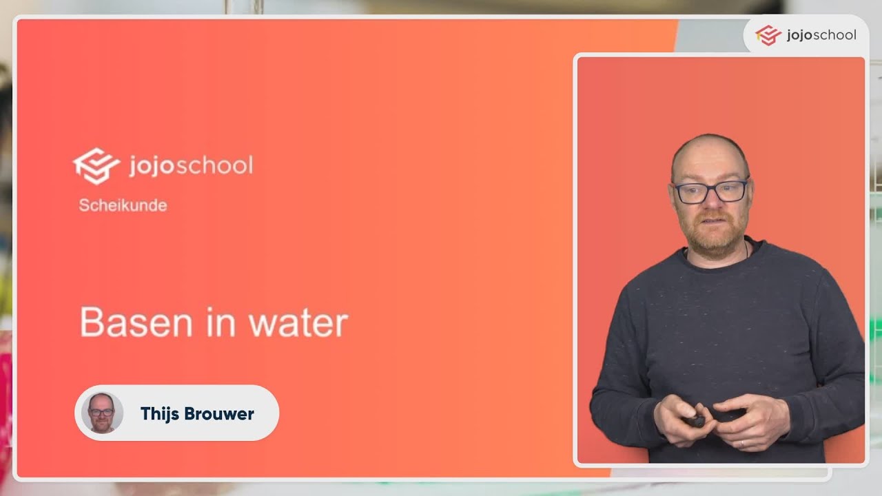 Basen in water - Scheikunde - HAVO - YouTube