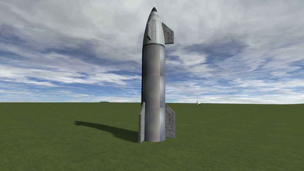 SLAP STAR SHIP VIDEO MINI STAR SHIP SPACE X KSP 1.12.2 Kerbal Space ...