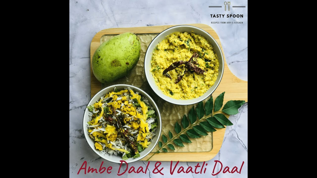 Ambe daal & Vaatli daal | Protein Salad | No Onion No Garlic ...