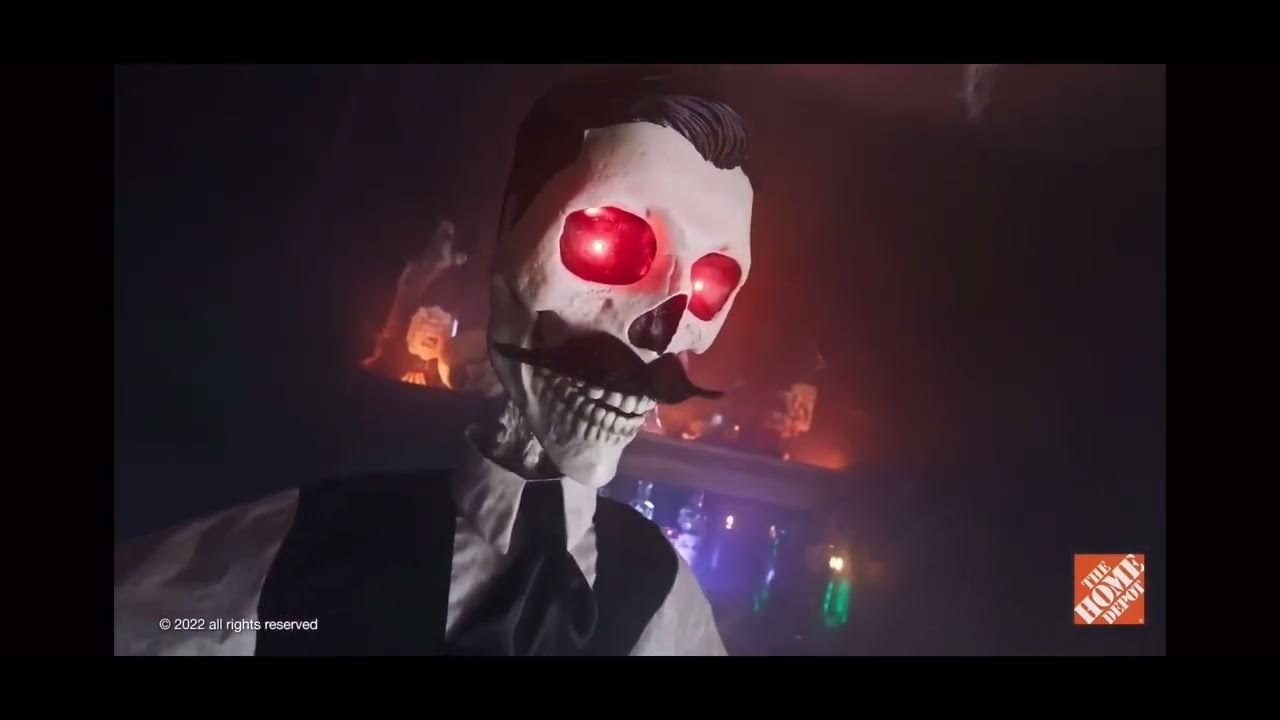 NEW Home Depot 6ft Dean The Deathologist Bartender Animatronic ...
