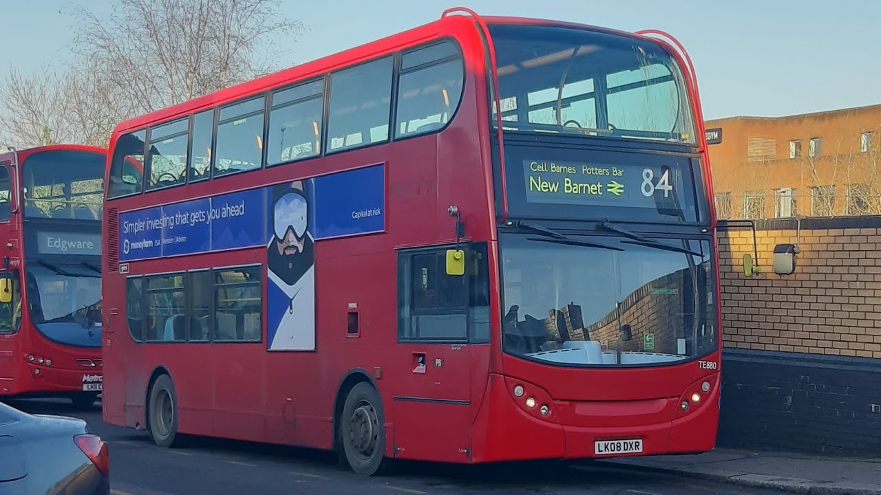 Full Route Visual. Metroline Route 84. St Albans - New Barnet Station ...
