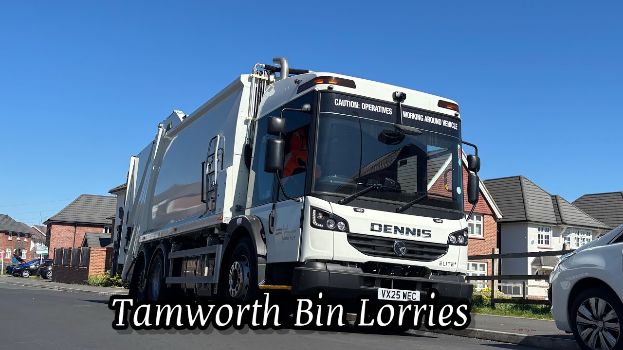 *Brand New* Dennis Elite + Refuse Truck on Recycling, WEC - YouTube