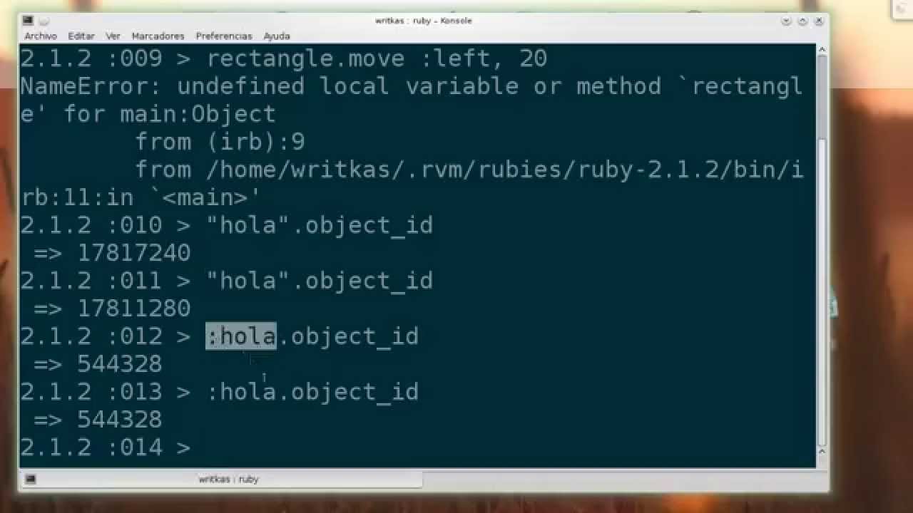 Curso Ruby - 12 - Simbolos - YouTube