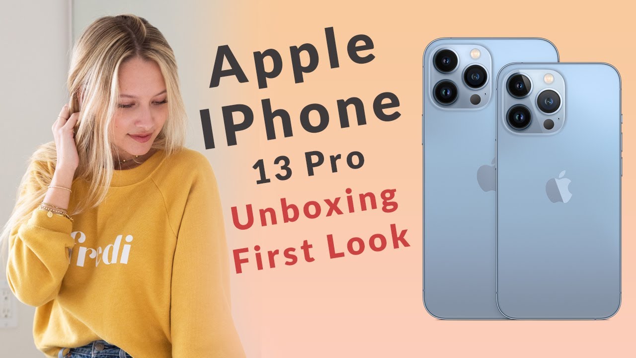 iPhone 13 Pro Best Unboxing With First Look & Camera Samples - YouTube