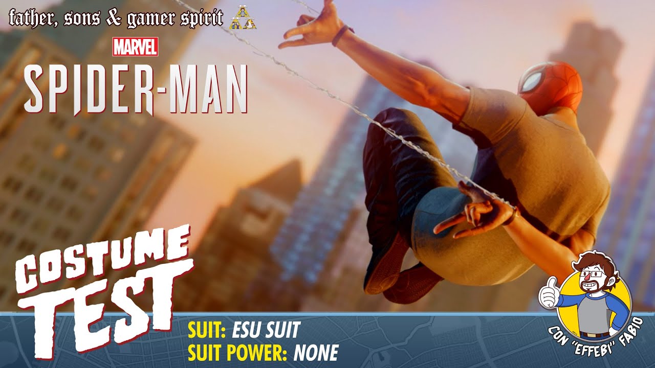 Testiamo i costumi in Marvel's SPIDER-MAN! "Costume test: ESU SUIT ...