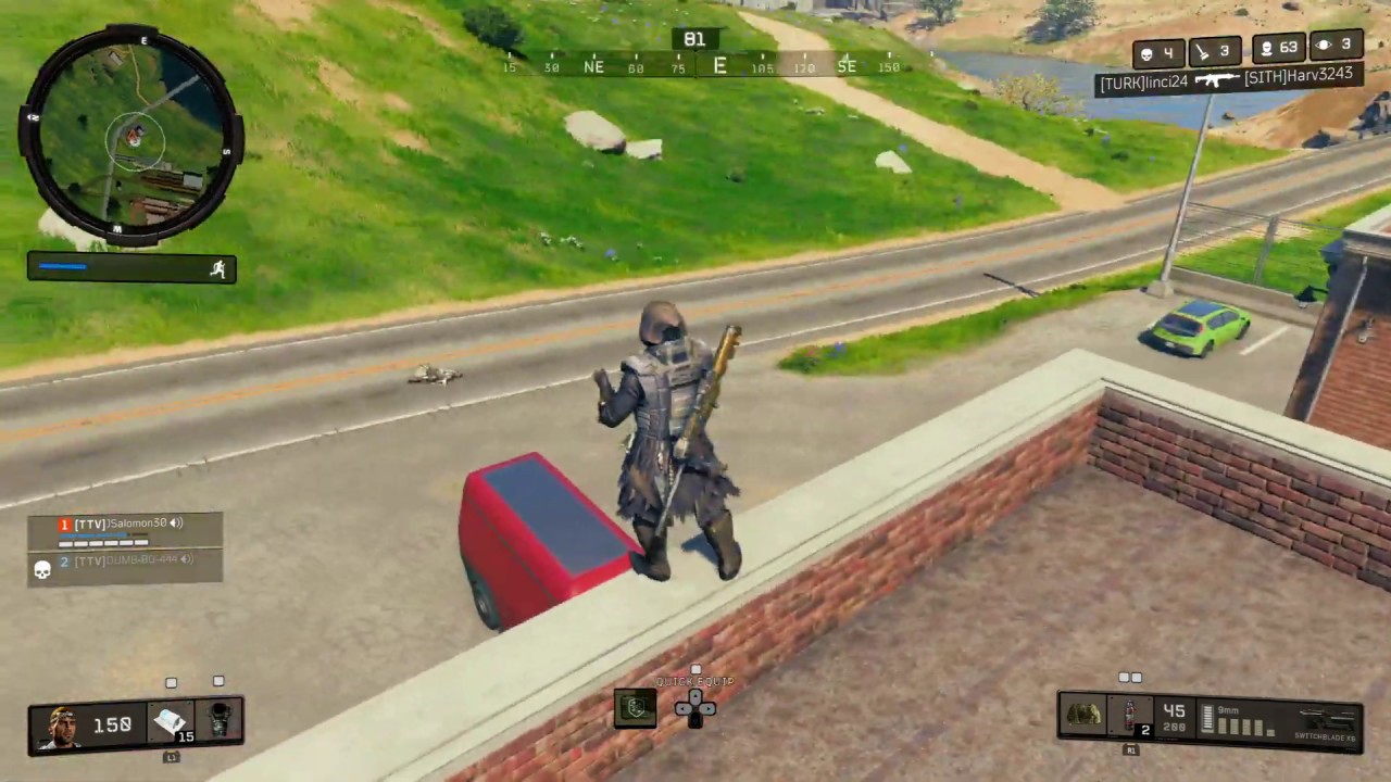 COD Blackout Crazy Axe Kill With Disrespectful Ending - YouTube