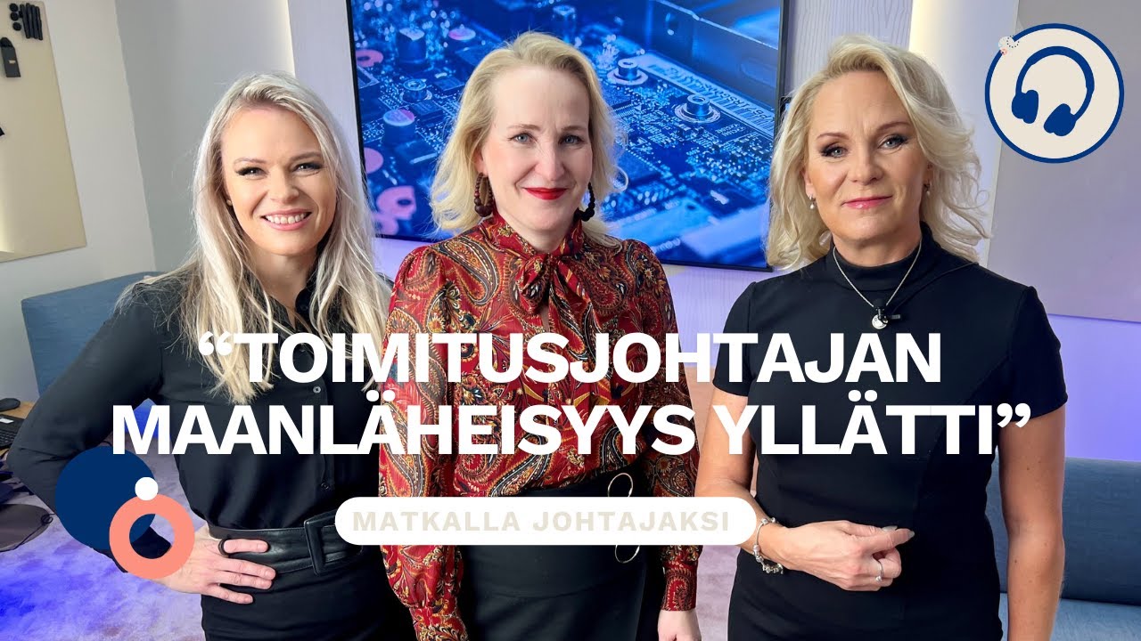 Matkalla johtajaksi -podcast - toimitusjohtaja Minna Helle - YouTube