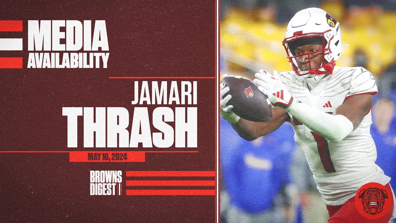 Rookie wide receiver Jamari Thrash says he's ready to prove himself at ...