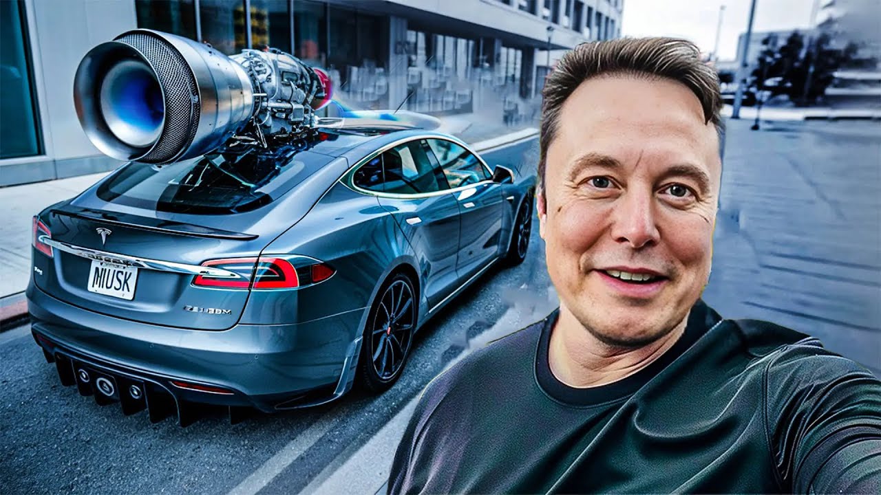Take A Look At The Car Elon Musk Drives In Real Life - YouTube