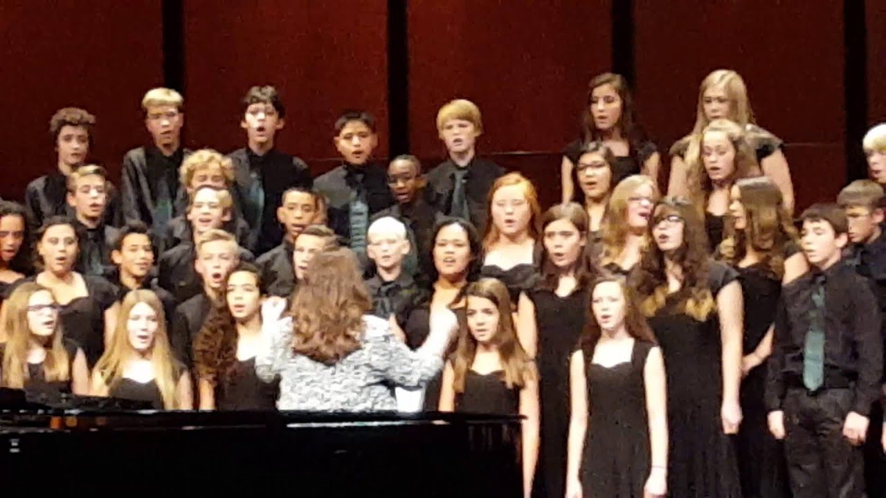 That's Christmas To Me - Walsh Middle School - 12-5-2015 - YouTube