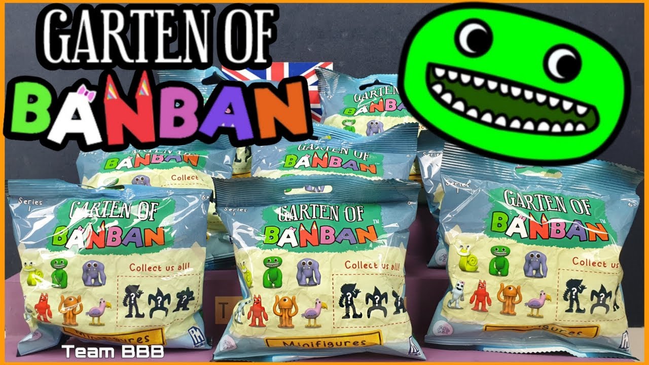GARTEN OF BANBAN MINI FIGURES! Blind Bag unboxing gamer collectibles ...