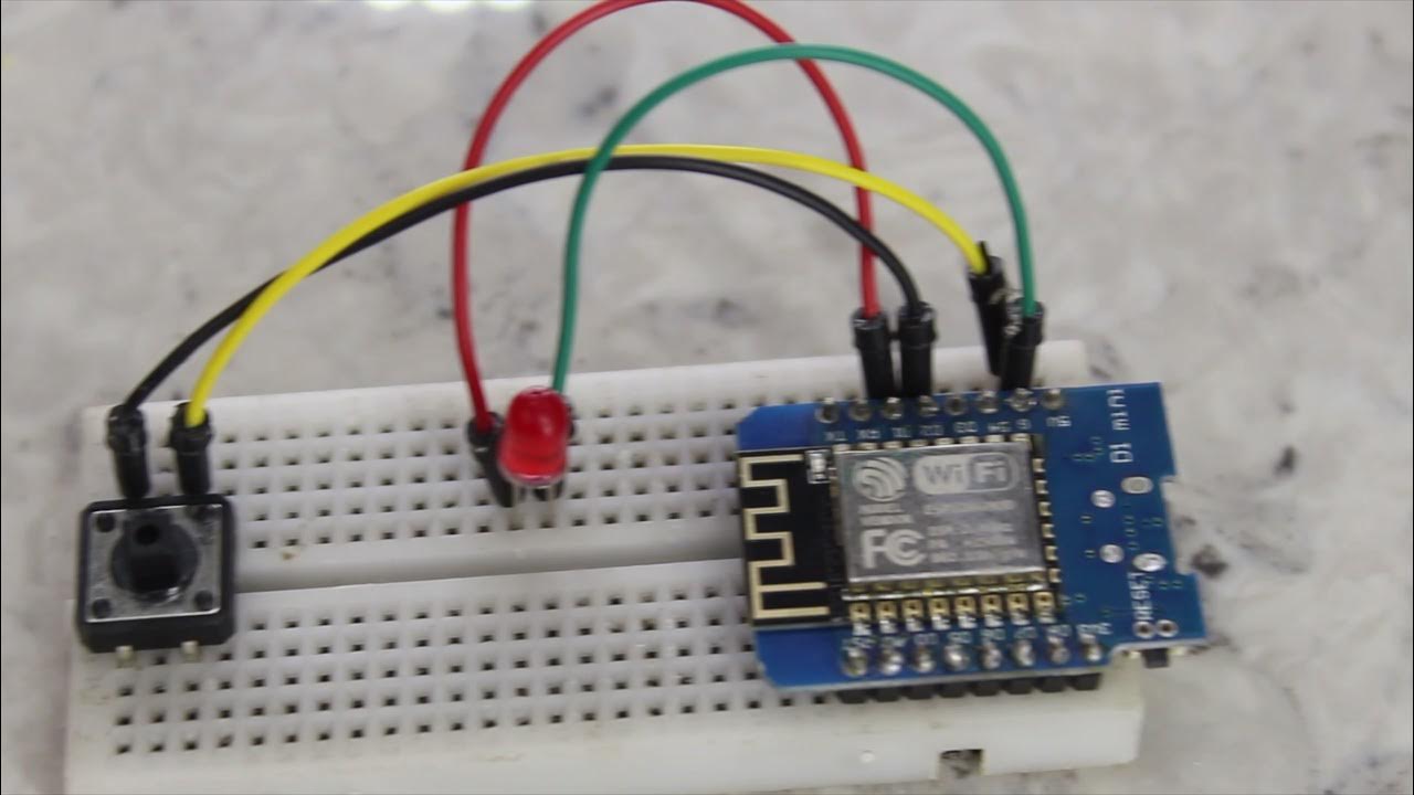 Controlling LED using Nodemcu and Blynk application / How to control LED using Blynk App? - YouTube