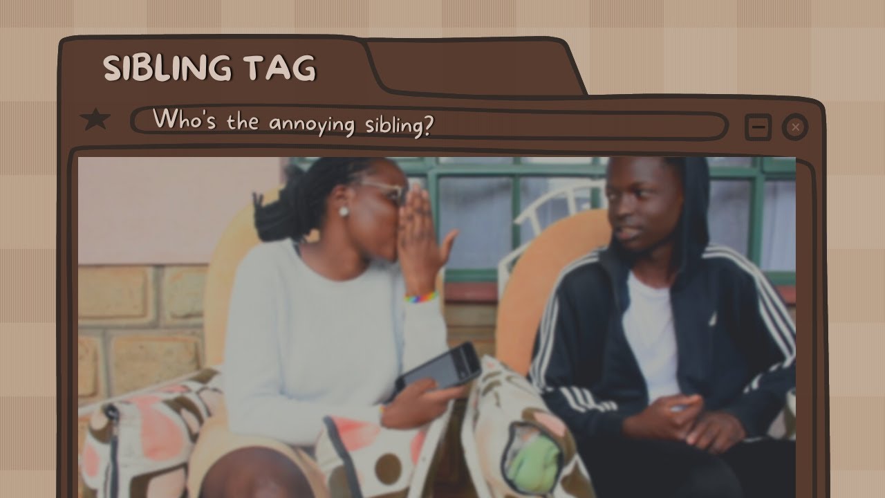 SIBLING TAG. Meet My 6'2 Brother! - YouTube