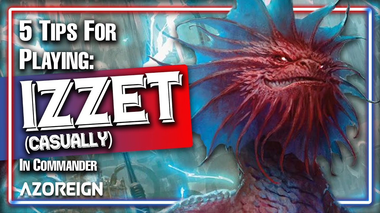 5 Tips for playing Red/Blue In EDH | Commander | - YouTube