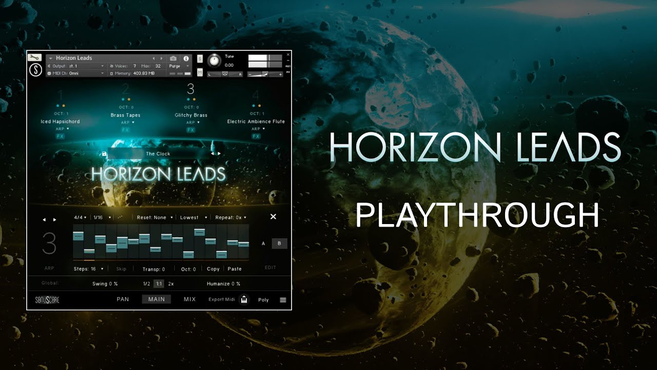 Horizon Leads | Kontakt Player | Sonuscore | Best Service | Playthrough - YouTube