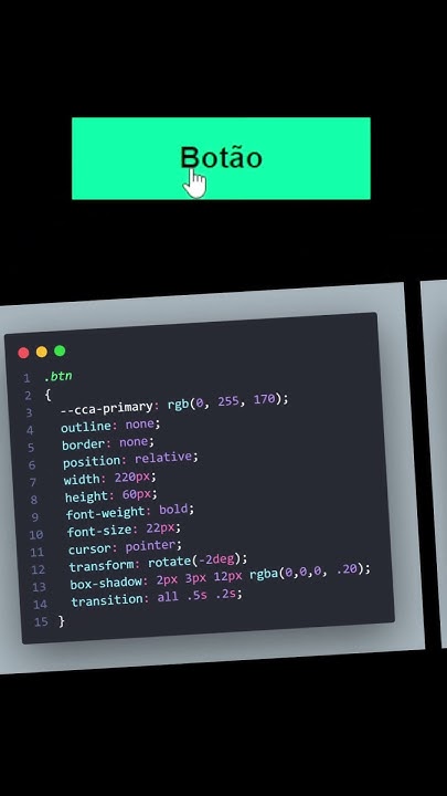 Criando Um Simples Botão Usando Html E Css Shorts Youtube