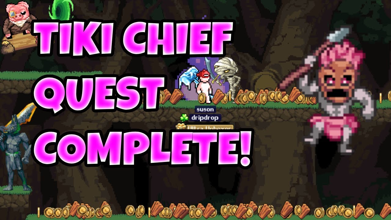 TIKI CHIEF Quest Complete! - YouTube