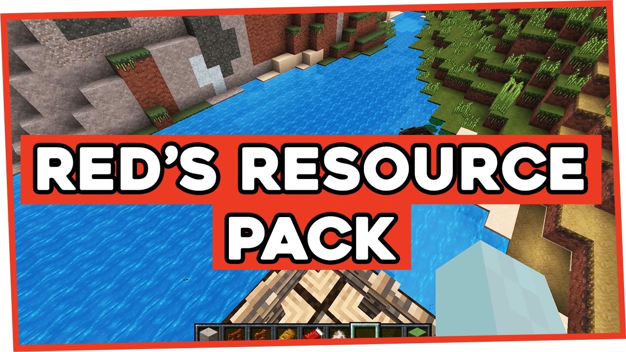 Red’s Resource Pack for Minecraft 1.11 | Red's Texture Pack - YouTube