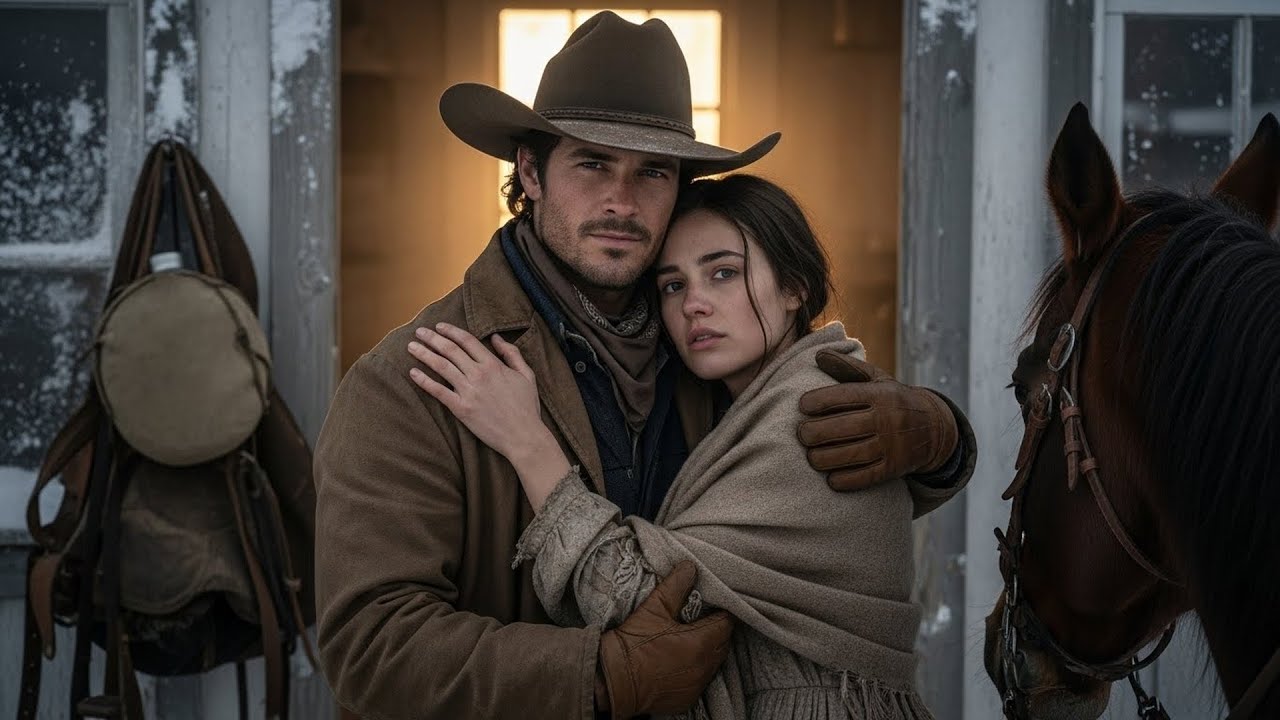 She Was Cast Out While Carrying a Child, The Cowboy Found Her in Snow ...