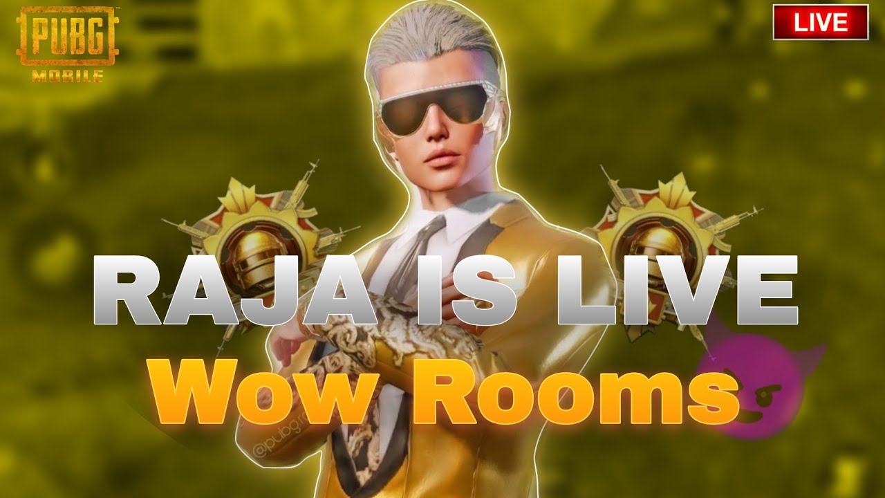 LETS PLAY WOW ROOMS💀 | RAJA IS LIVE PUBG Live stream - YouTube