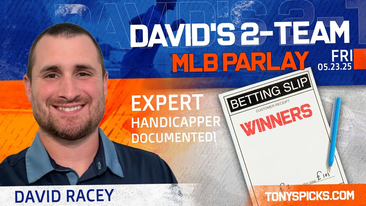 2-Team MLB Parlay for Today, Friday 5/23/25 - YouTube