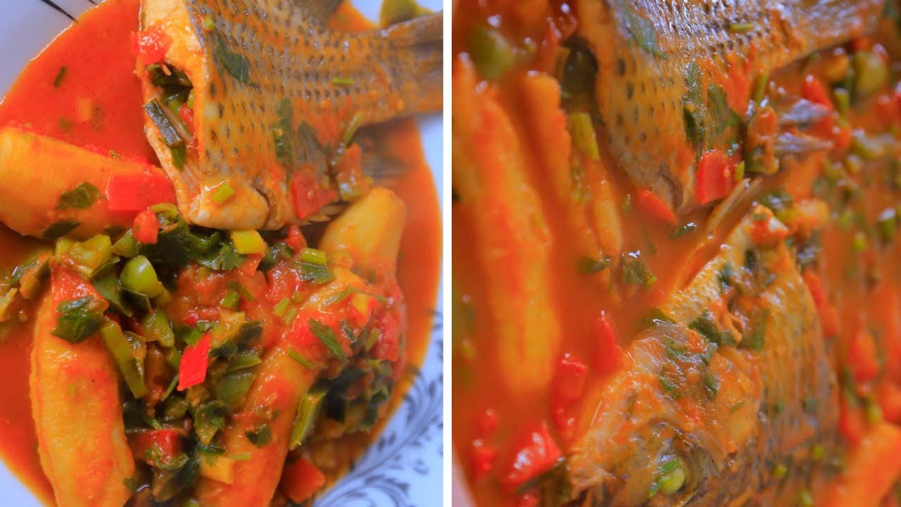 GREEN BANANA AND FISH IN ONE POT/ HEALTHY RECIPE/SIMPLE AND DELICIOUS 😋 ...