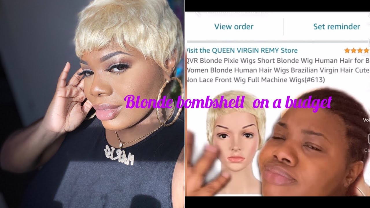 Queen Virgin Remy Hair "blonde bombshell on a budget" - YouTube