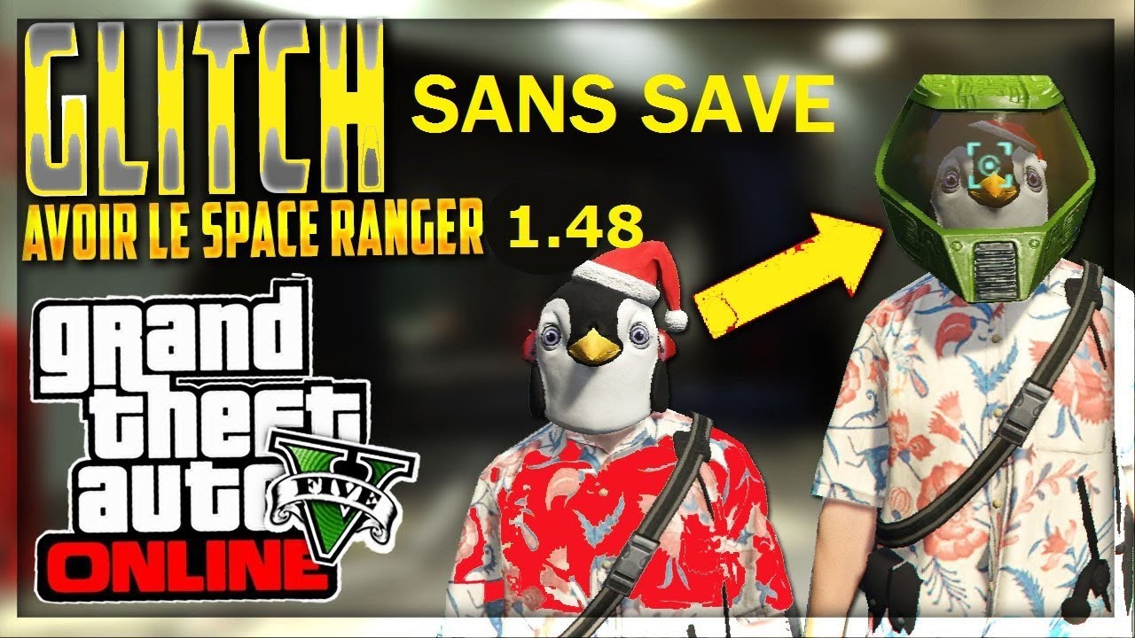 GTA 5 AVOIR LE CASQUE SPACE RANGER / SANS SAVE PS4 XBOX FACIL EN 1.48 ...