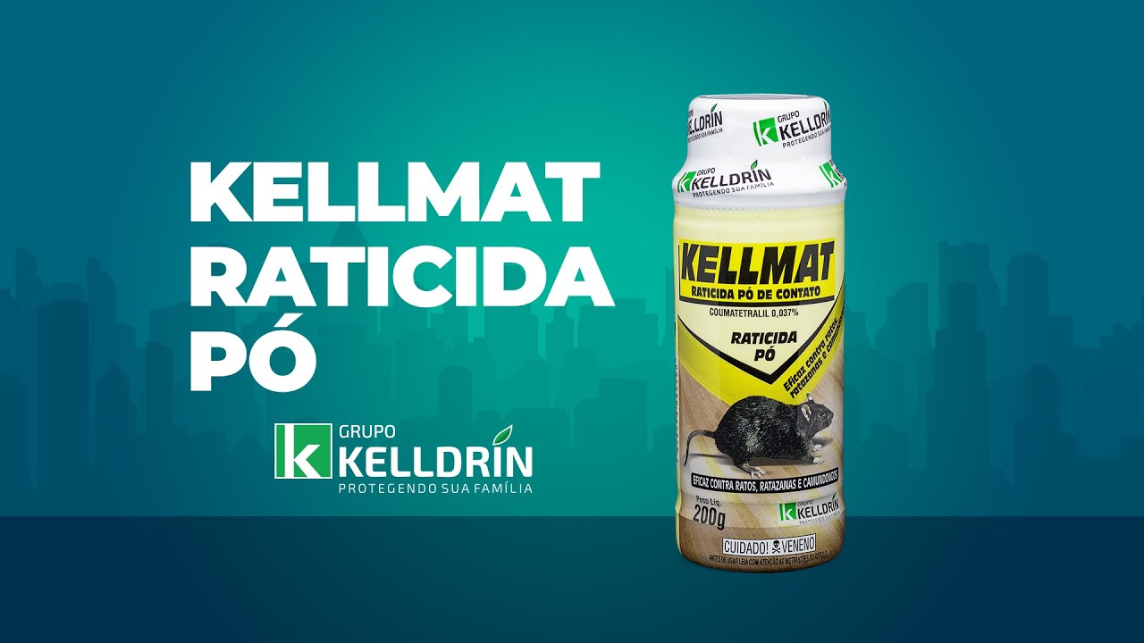Linha Kellmat | Raticida em Pó - YouTube