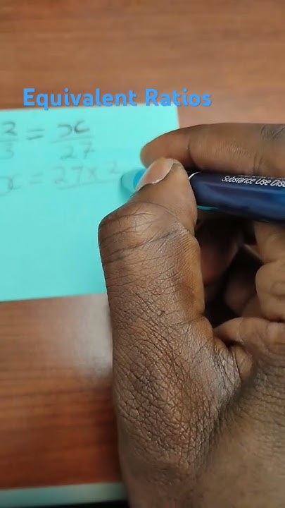 Find missing value on Equivalent Ratios - YouTube