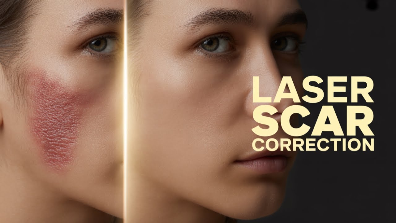 Burn Scar Removal Treatment | CO2 Laser Combination Results - YouTube