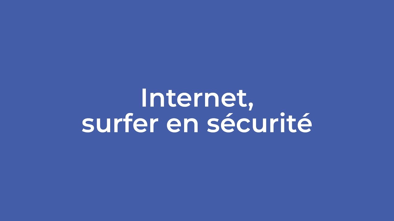 Conférence : « Internet, surfer en sécurité » - YouTube